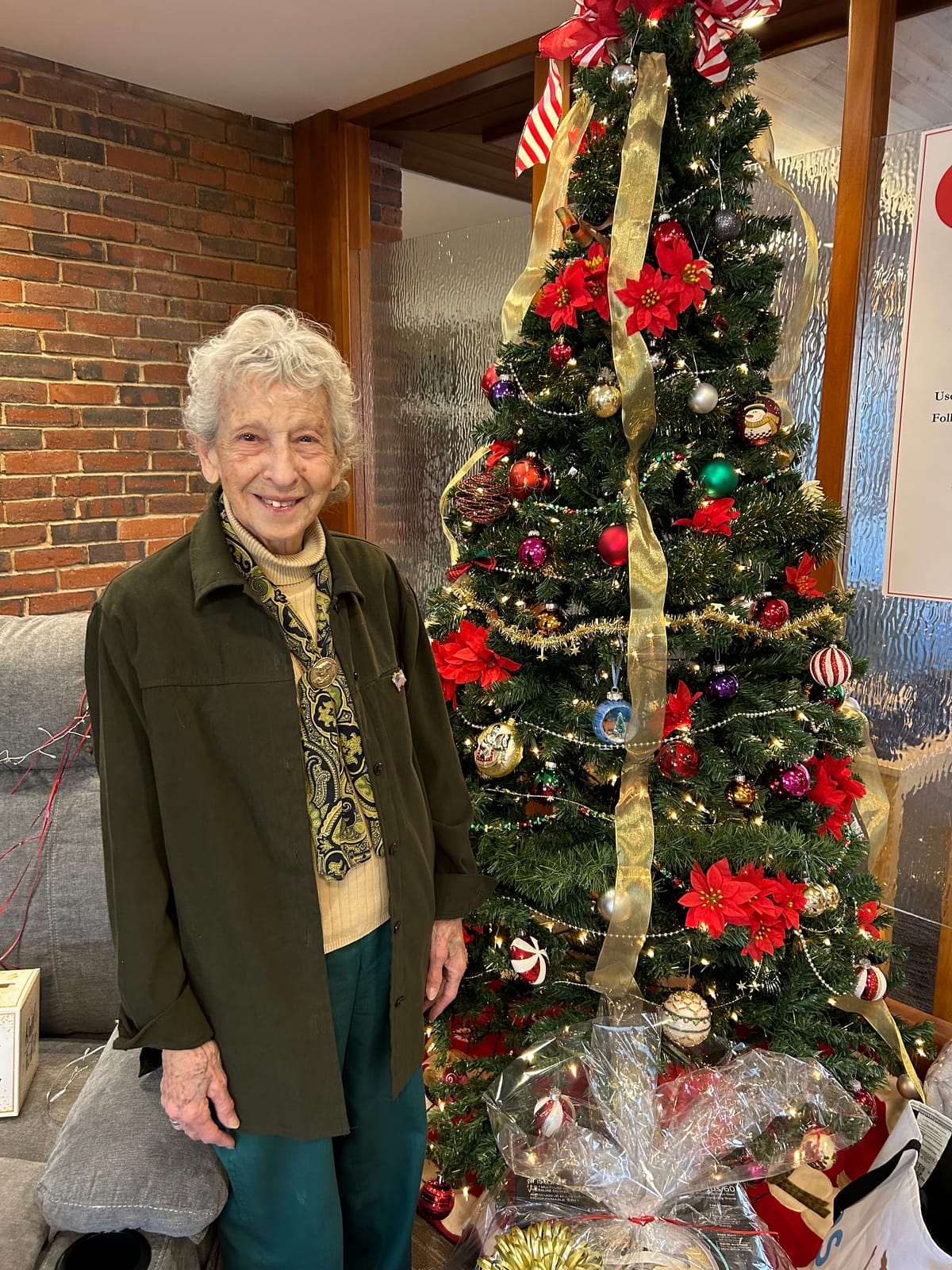 Helpers Among Us — Marge Labedz is senior volunteer at Jenks