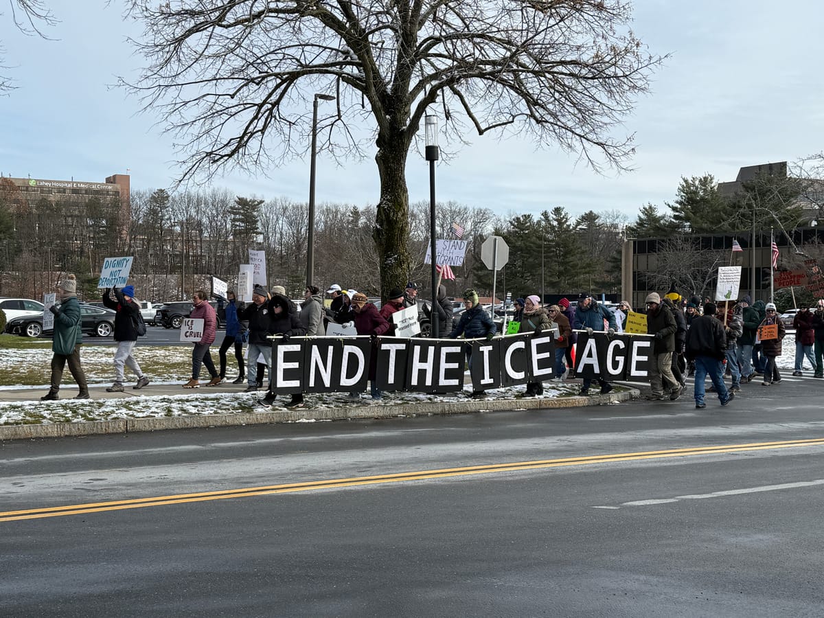Winchester residents join growing ICE protests in Burlington
