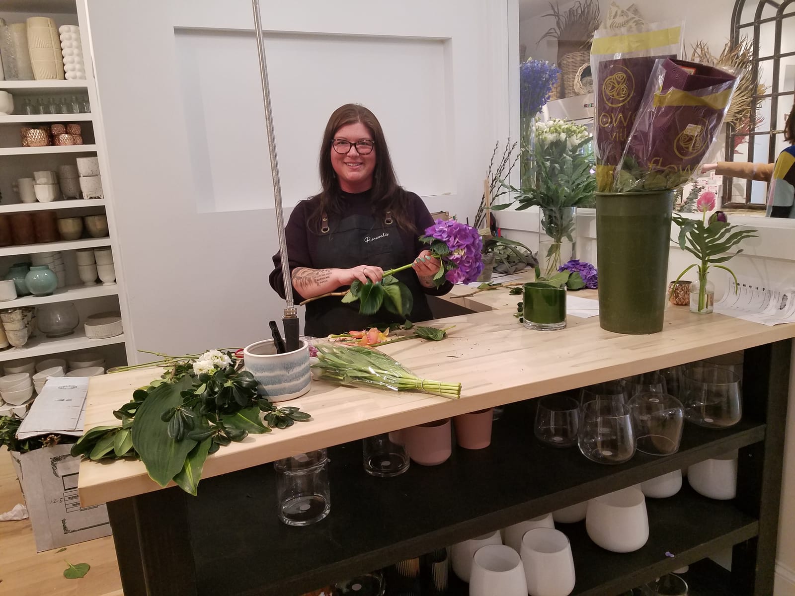 Rouvalis Flowers opens doors at new Thompson Street location